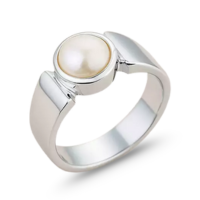 Moti Ring - Buy Pearl Ring Design for Women & Men | MyRatna